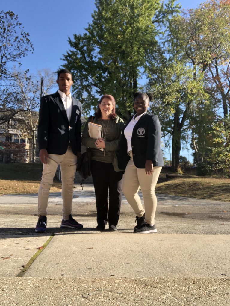 Student Ambassadors visit Anna L. Lingelbach School - Academies at ...